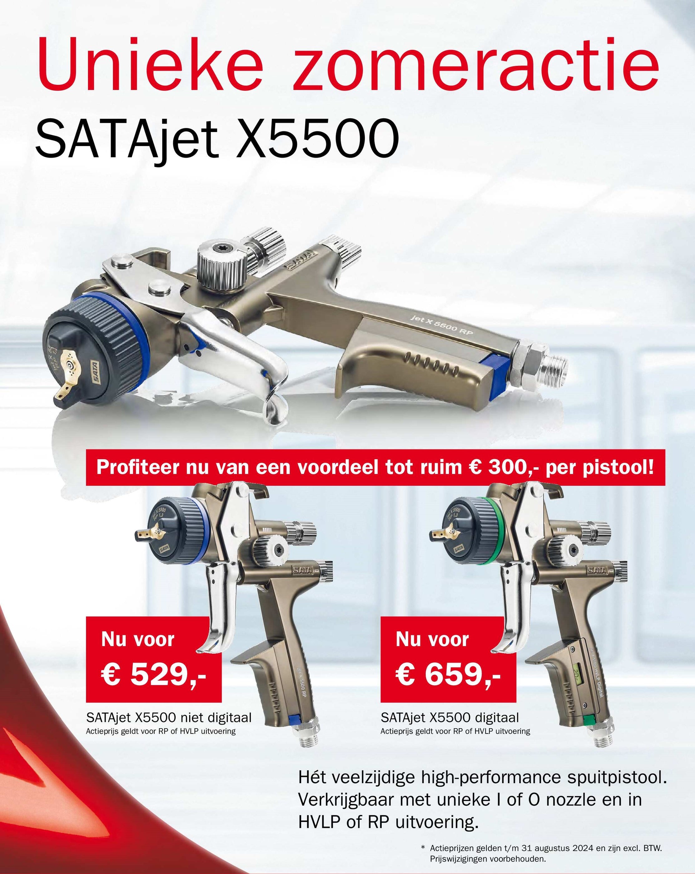 SATAJET X5500 RP MET RPS/SWIVEL — All Car Paints