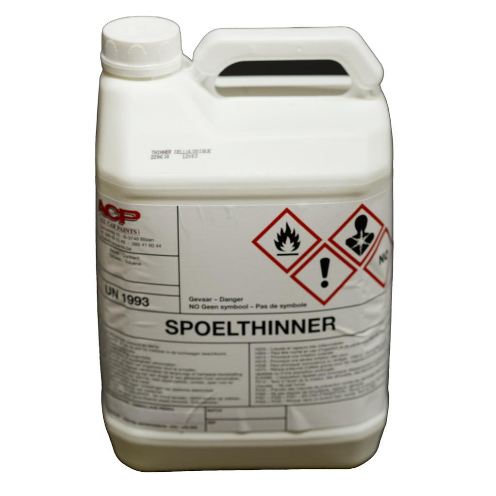 CELLULOSE SPOELTHINNER - 5L — All Car Paints